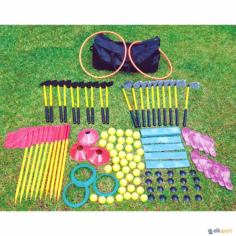 Conjunto de materiales para practicar Trigolf | Elk Sport