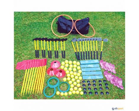 Conjunto de materiales para practicar Trigolf | Elk Sport