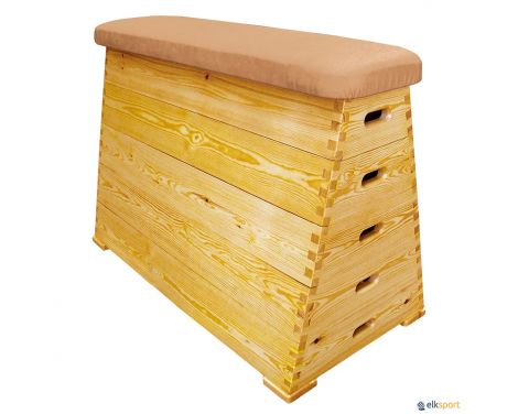 Plinton piramidal de madera para gimnasia | Elk Sport