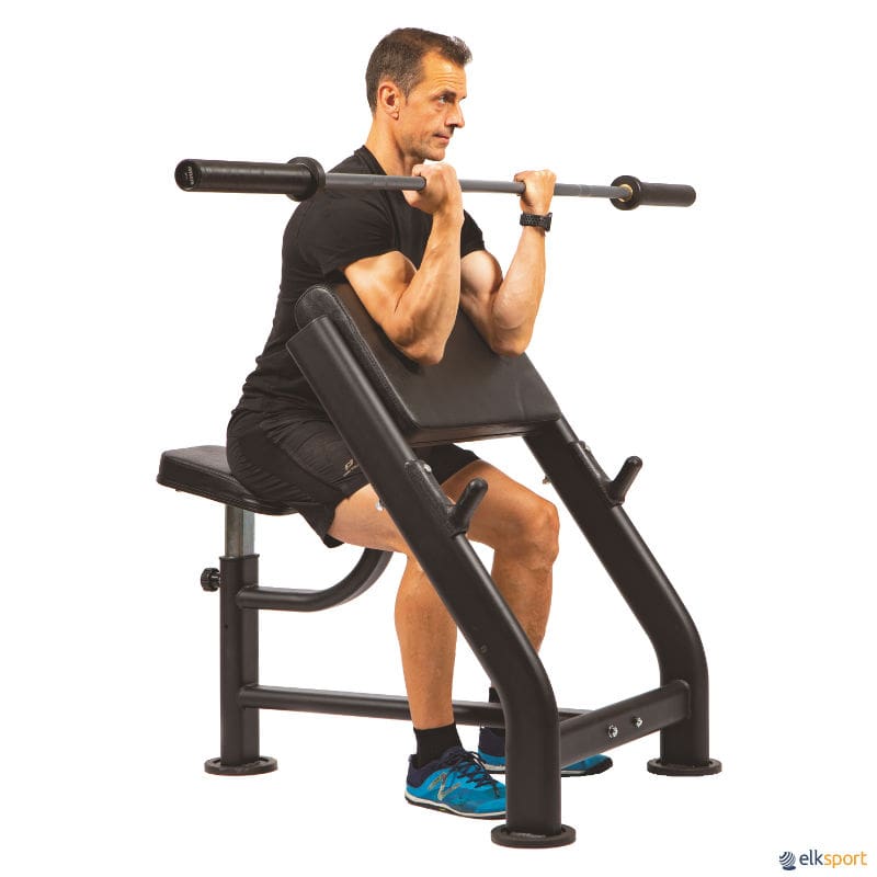 Seated Preacher Curl - Banco de fitness | Elk Sport